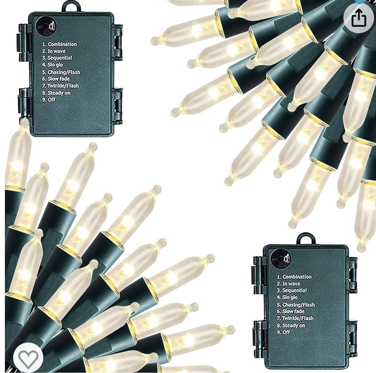 BATTERY OPERATED MINI LIGHTS– Arte Corazon