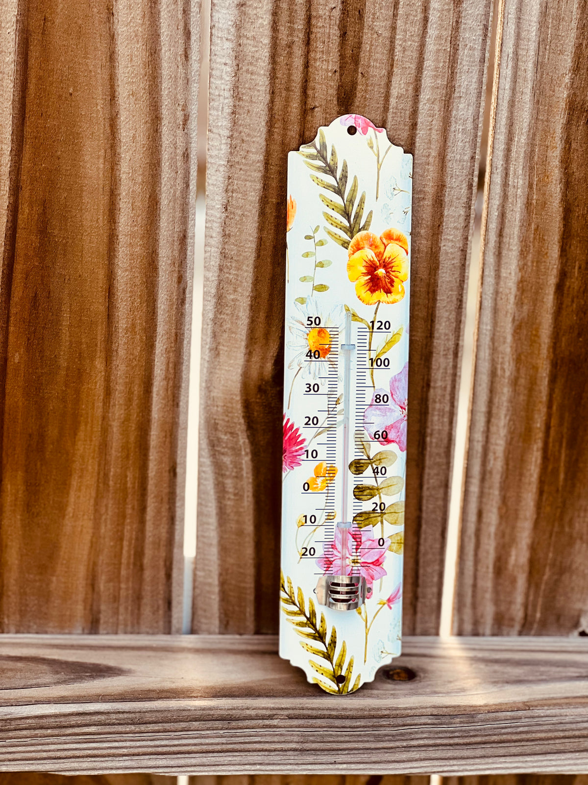 Floral Garden Thermometer– Arte Corazon