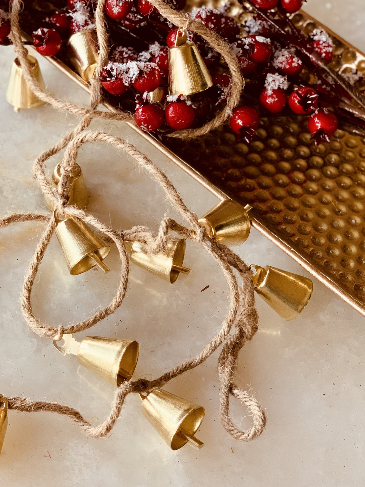 GOLDEN METAL JINGLE BELLS– Arte Corazon